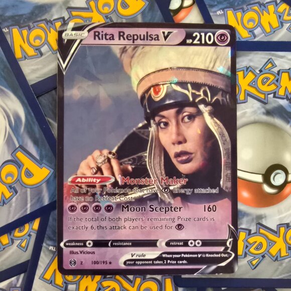 Games | Rita Repulsa Pokemon Card Power Rangers | Poshmark